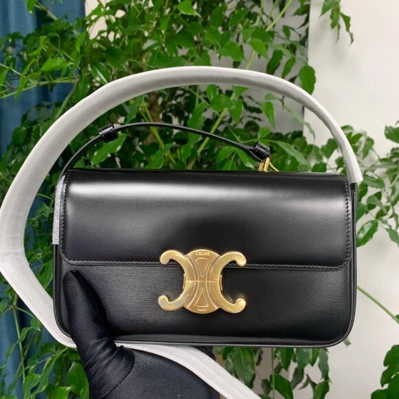 Celine | Bags | Celine Triomphe Emblem Bag | Poshmark